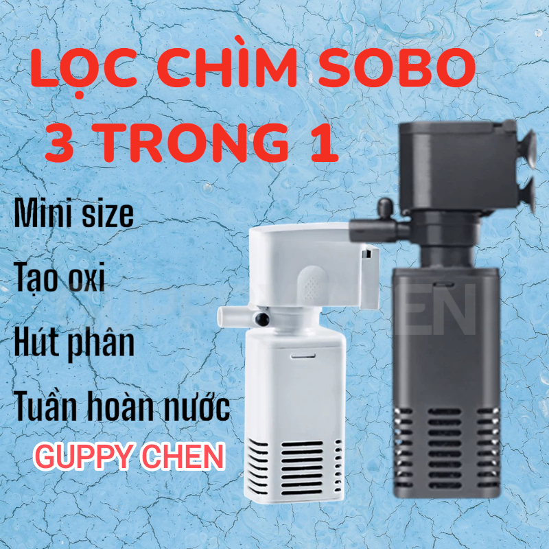 Lọc Chìm Mini Đa Năng Sobo 3 Trong 1 WP-650F WP-750F WP-850F WP-950F - Lọc Chìm Mini Dùng Cho Hồ ...