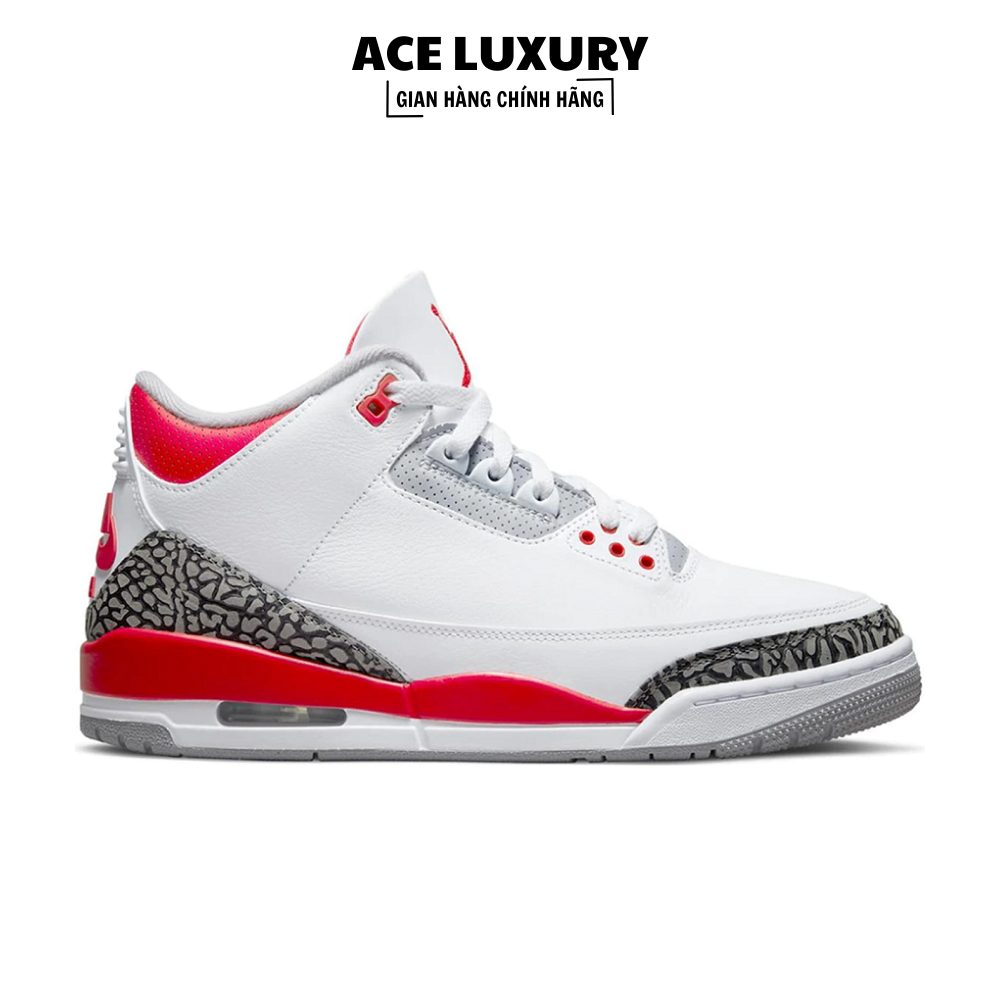[ Hàng Chính Hãng ] Giày_Jordan 3 Fire Red Cực Sang Trọng, Full Box ...