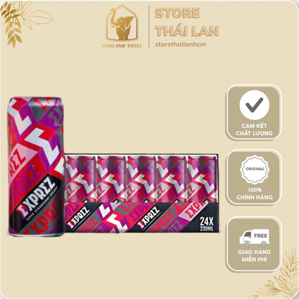 [COMBO 1 THÙNG 24 LON] NƯỚC STING CAMPUCHIA EXPREZ ENERGY DRINK – SIÊU NĂNG LƯỢNG, SIÊU BÙNG NỔ ...