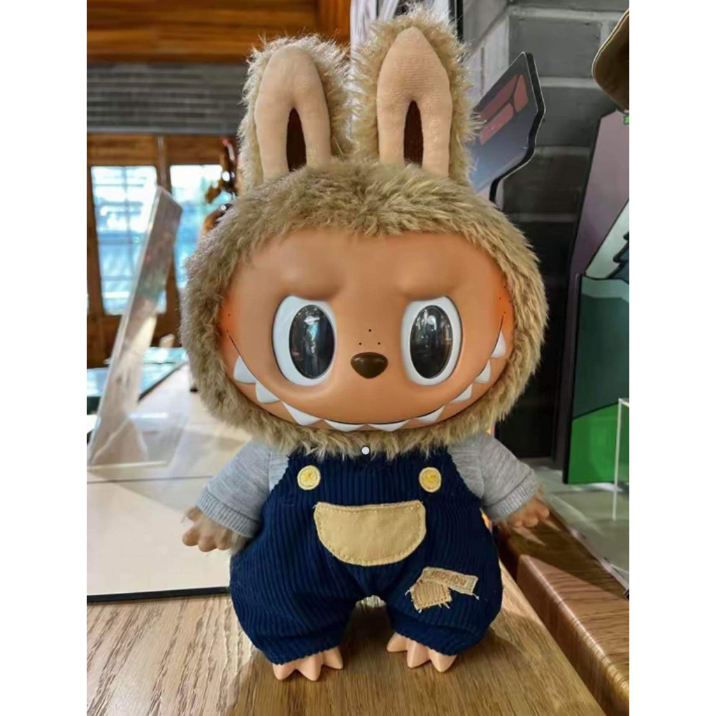 [CHÍNH HÃNG 100%] Labubu Time To Chill Vinyl Plush Doll 40cm | Shopee ...