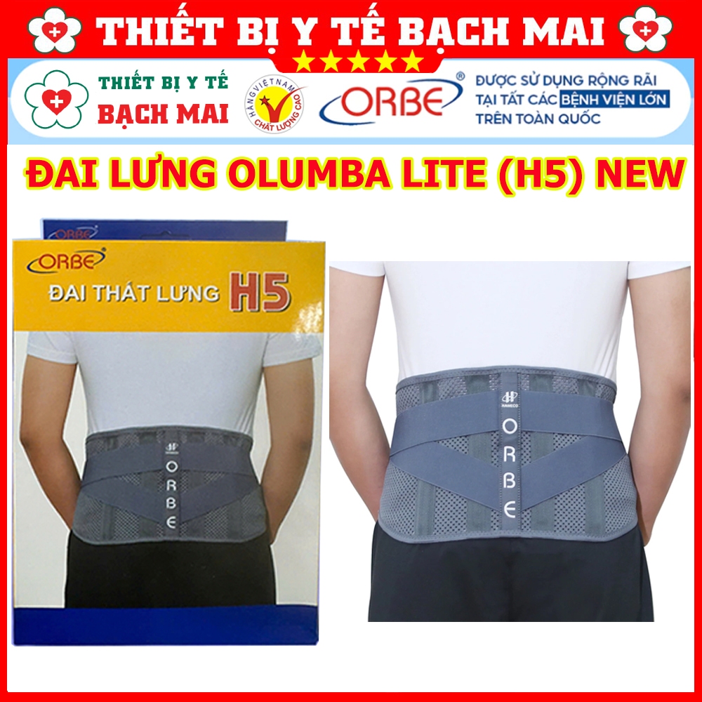 [NEW] Đai Lưng Cột Sống OLUMBA LITE H5 ORBE Mẫu Mới, Hỗ Trợ Cột Sống ...