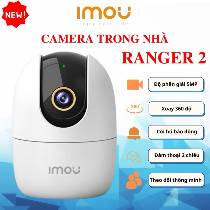 Camera IMOU wifi,Camera IMOU Ranger 2 A32EP 3M 2K A52P 5M 3K C22EP 2MP ...