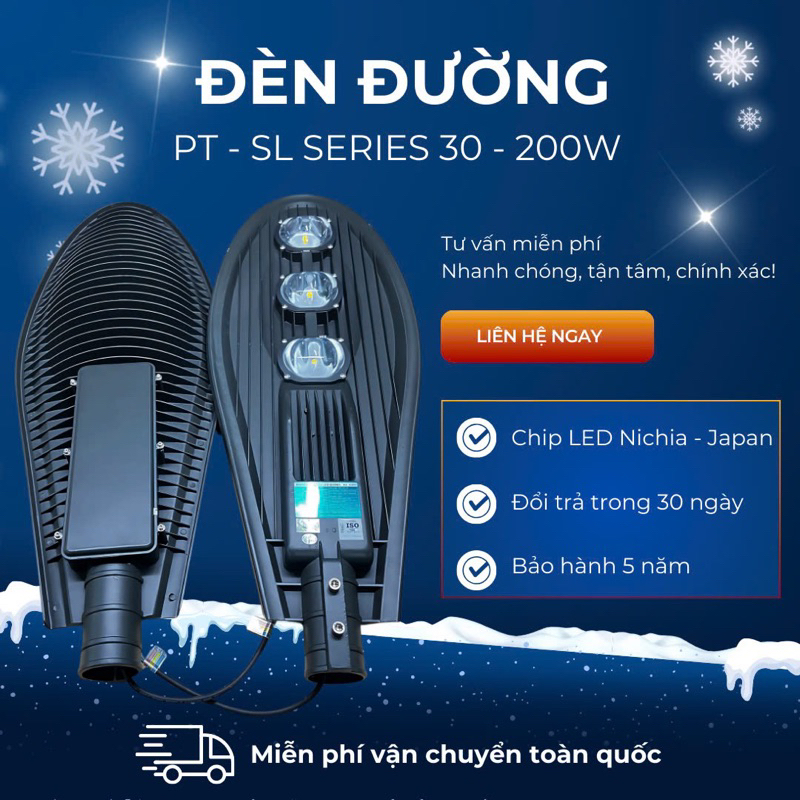 [CAO CẤP] Đèn Đường Led Siêu Sáng,CHIP NICHIA-JAPAN,BẢO HÀNH 5 NĂM | Shopee Việt Nam