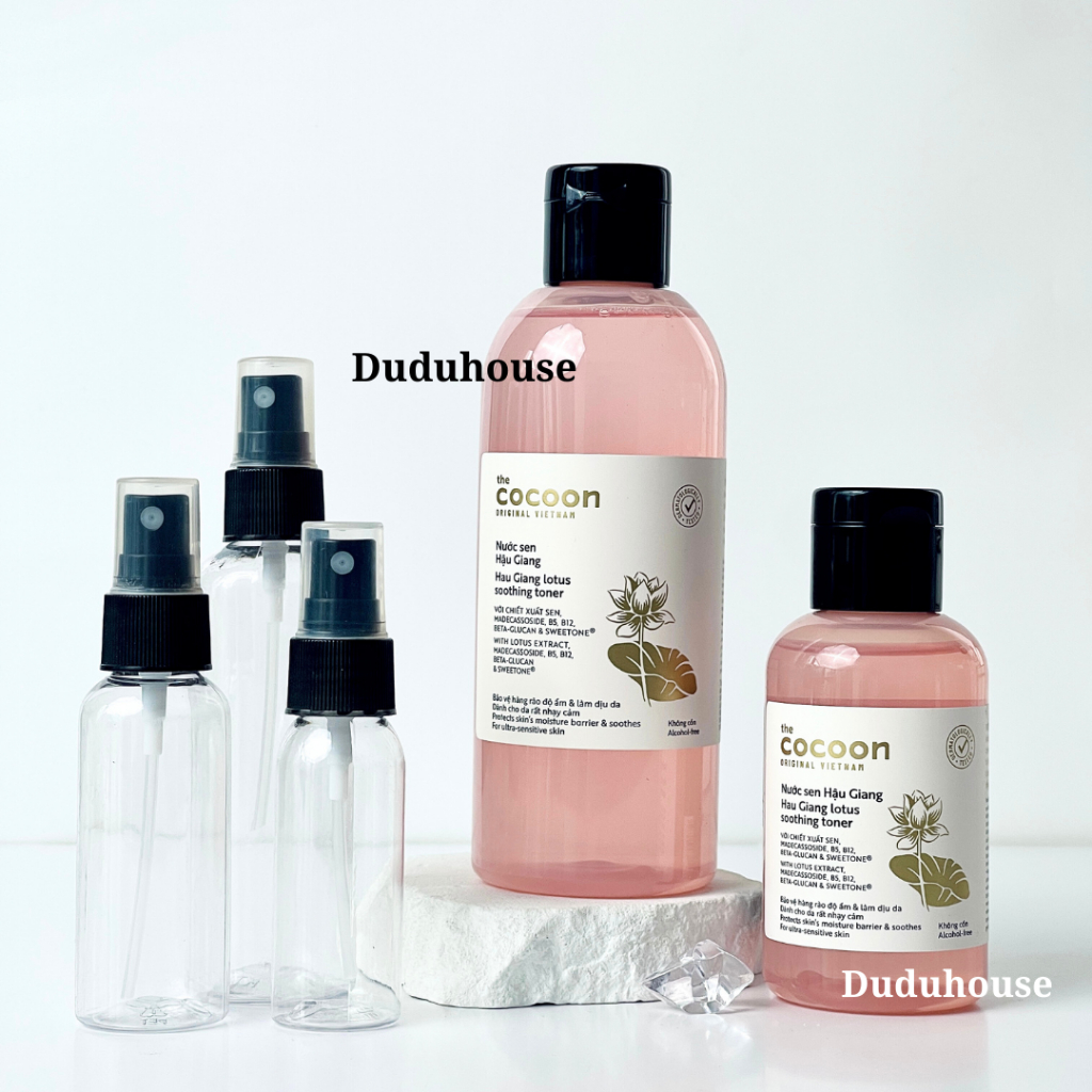 Toner sen Hậu Giang Cocoon giúp phục hồi, cấp ẩm và làm dịu da 50ml ...