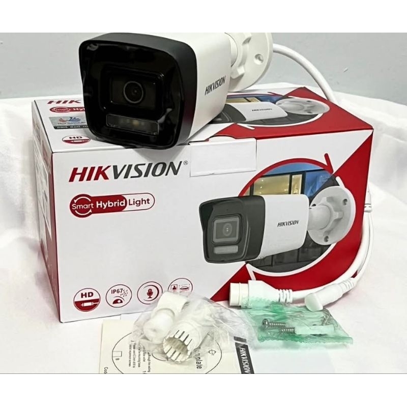 Camera IP 4MP thân trụ HIKVISION DS-2CD1043G2-LIU DS-2CD1043G2-LIUF Tích hợp mic thu âm, Màu ban ...