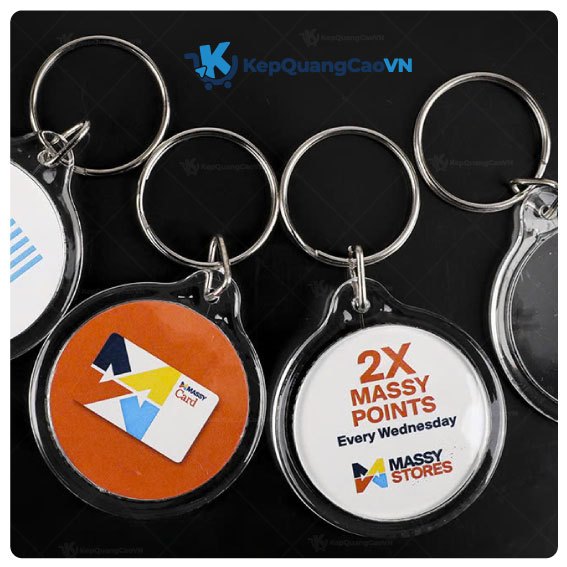 SET 2c Móc chìa khoá in ảnh, móc khóa mica ảnh 2 mặt - IN THEO YÊU CẦU ...