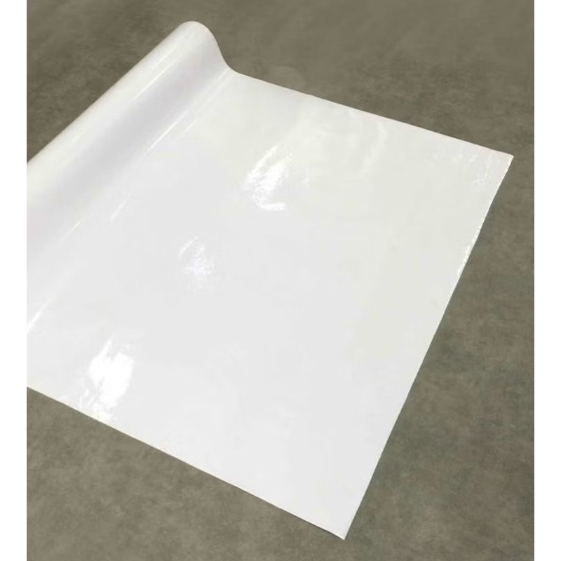 decan màu trắng bóng dán tường, dán bàn, tủ, kệ (50cmx1.2m) khổ lớn ...