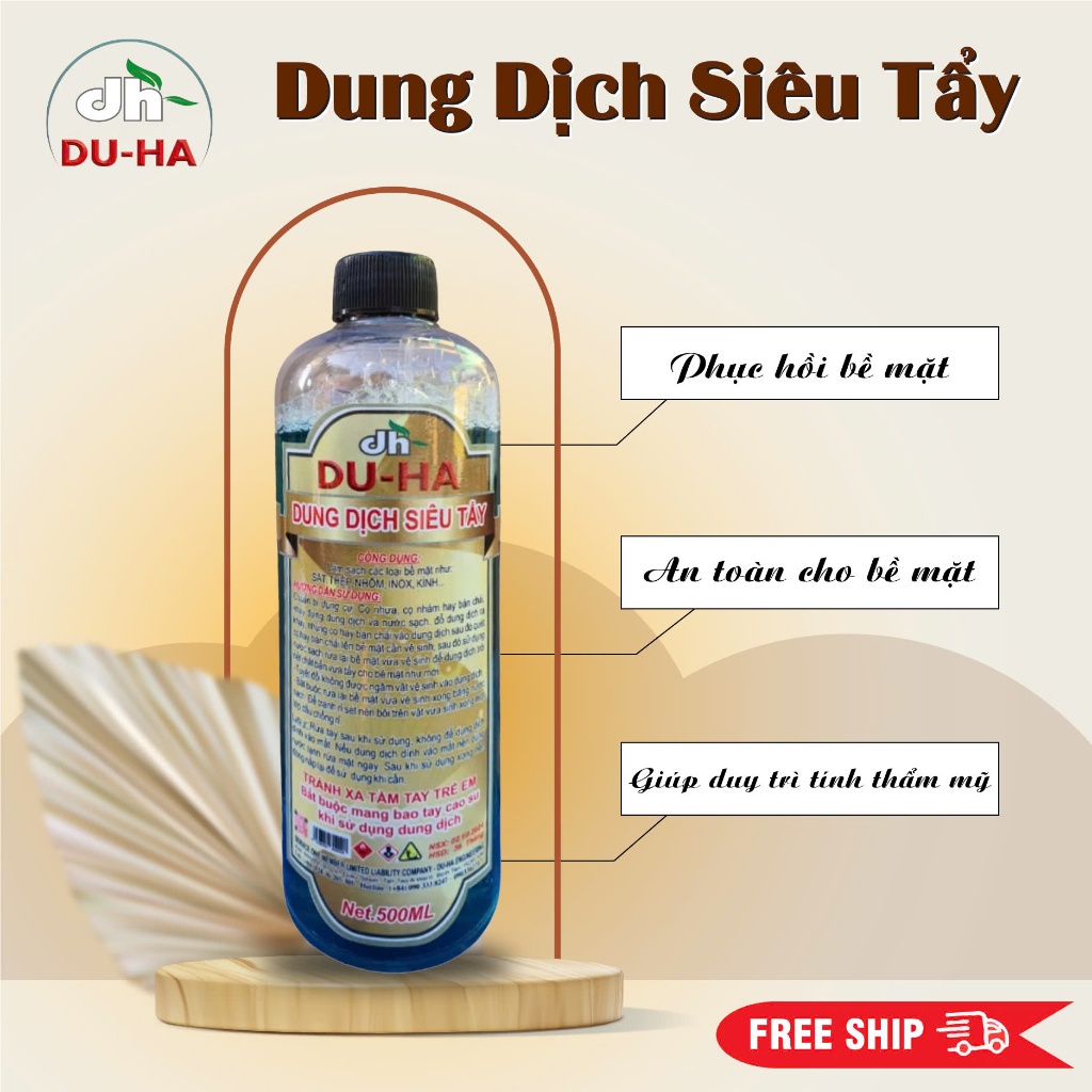 [ LOẠI MẠNH] Dung Dịch Siêu Tẩy Rửa Vệ Sinh Đa Năng DUHA | Shopee Việt Nam