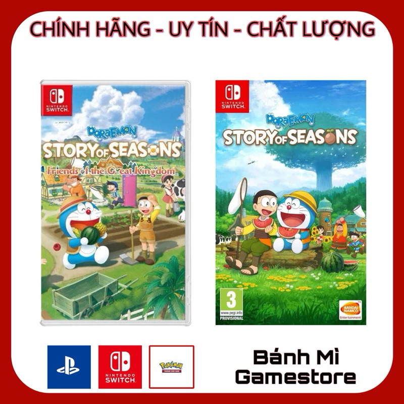 Băng game Nintendo Switch Doraemon Story of Seasons | Shopee Việt Nam