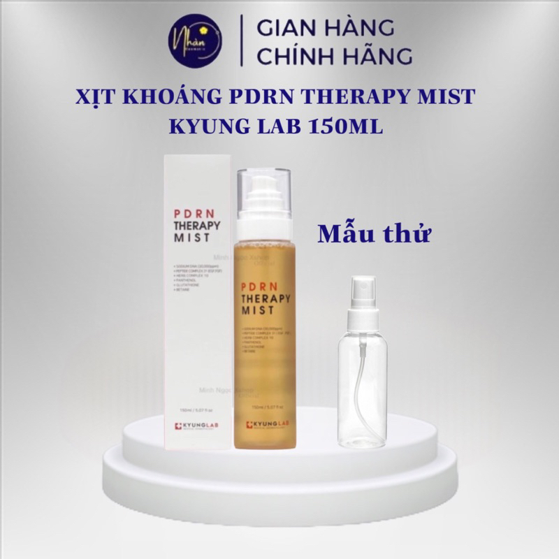 Xịt khoáng cấp ẩm PDRN Therapy Mist Kyung Lab 150ml | Shopee Việt Nam