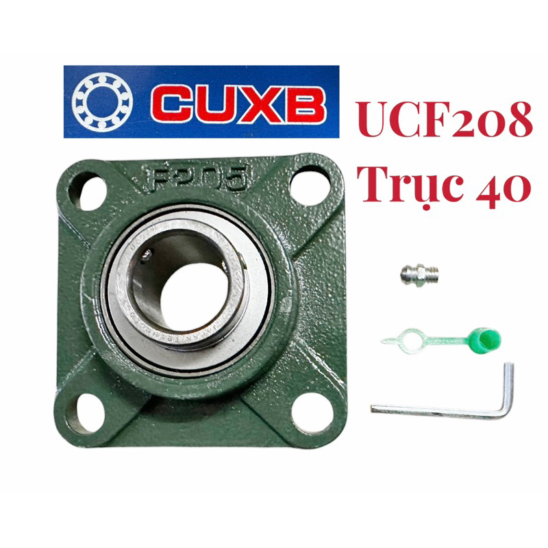 [ Gối đỡ vòng bi CUXB UCF208 trục cốt 40mm JAPAN TECHNOLOGY ] | Shopee Việt Nam
