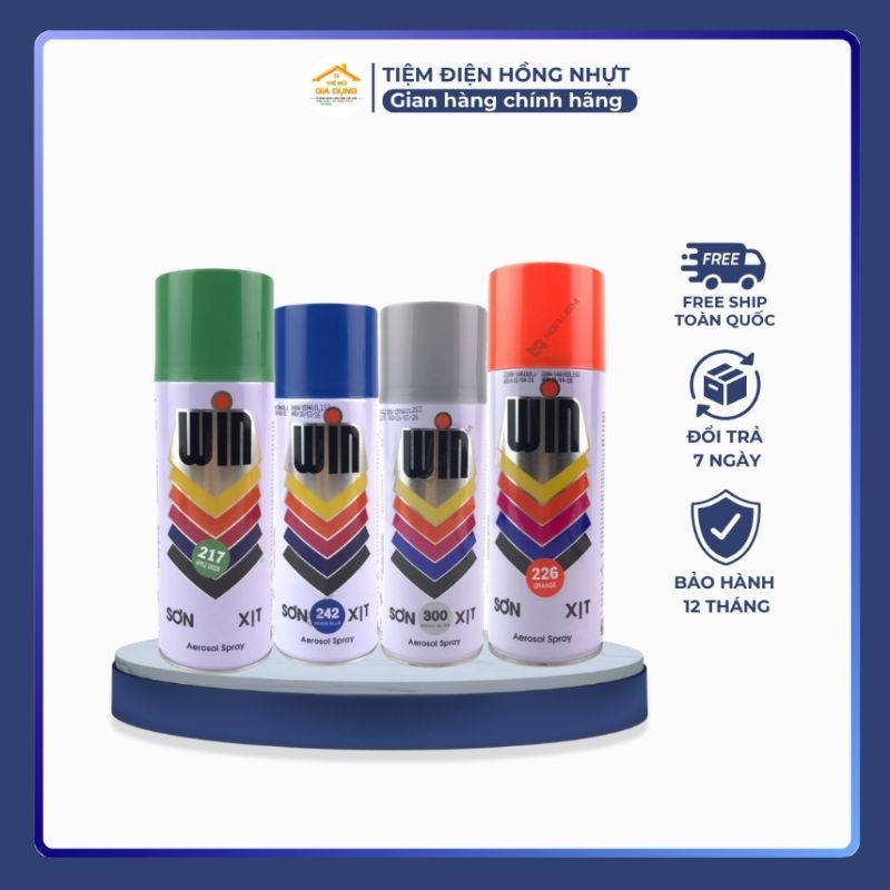 Sơn Xịt Win Spray 200 210 211 212 218 220 228 231 242 300 400ml ( Cam ...