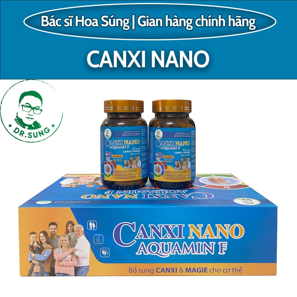 CANXI NANO Bổ sung canxi cho cơ thể, giảm nguy cơ loãng xương | Shopee ...