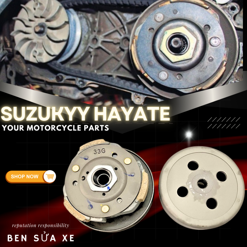 Bộ Nồi Sau Su Hayate 125 Impulse Skydrev 125 loại 1 cao cấp | Shopee ...