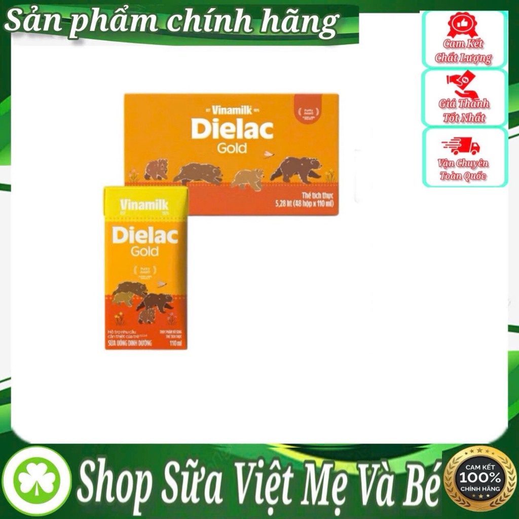 Vinamilk SU Dielac Alpha Gold 110ml- DÀNH CHO TRẺ TRÊN 1 TUỔI-[Chính ...