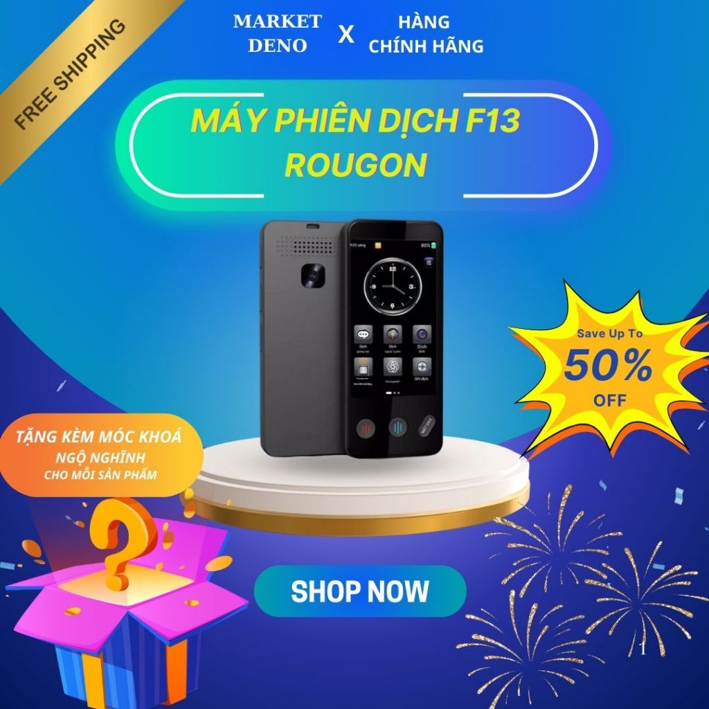 Máy phiên dịch F13 ROUGON, Máy phiên dịch ngoại tuyến chính xác, Hỗ trợ ...