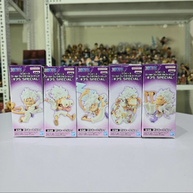 [Chính Hãng] Set 5 Mô Hình One Piece Monkey D Luffy Gear 5 WCF - Luffy ...