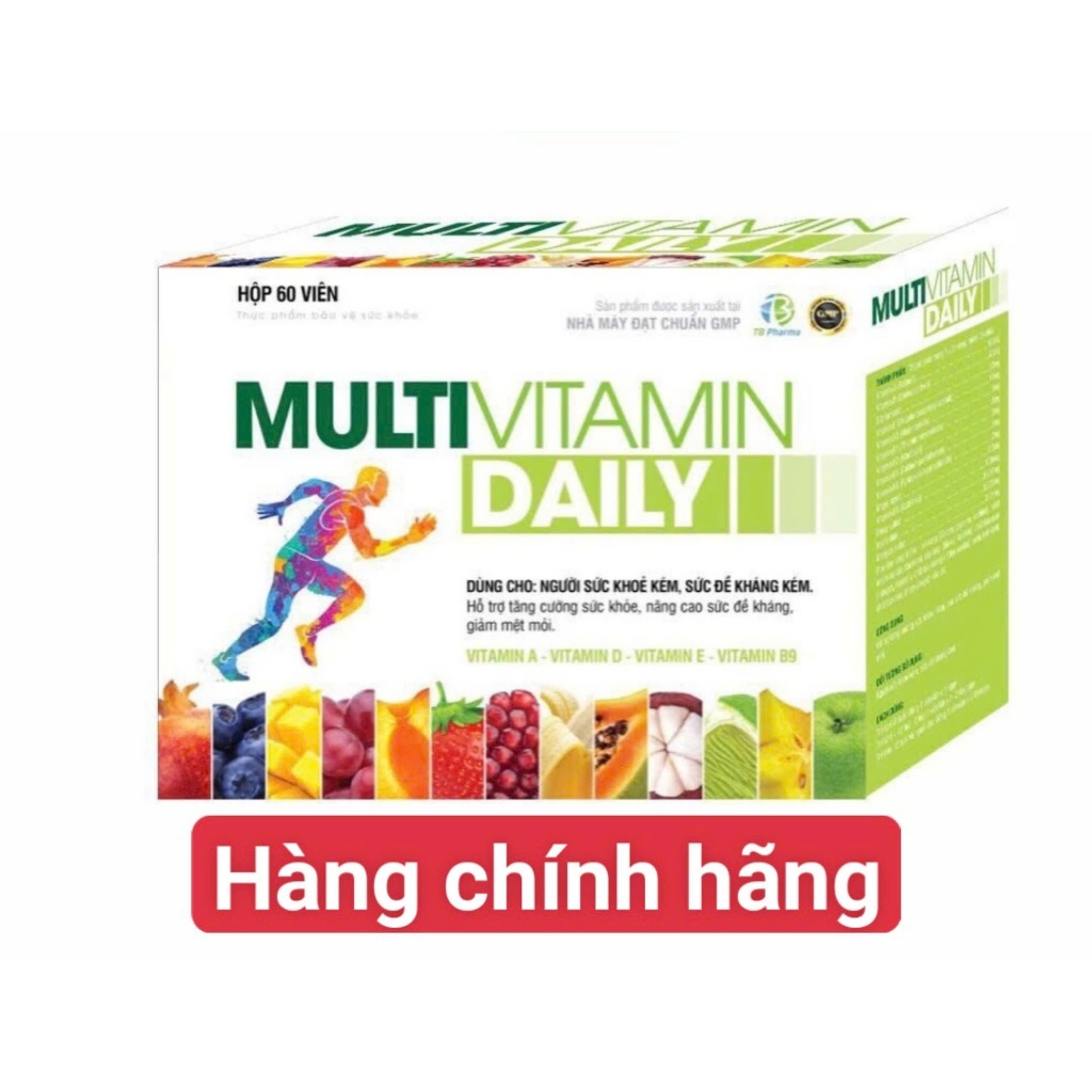 Vitamim tổng hợp MULTIVITAMIN DAILY, tăng chiều cao, tăng cường sức ...