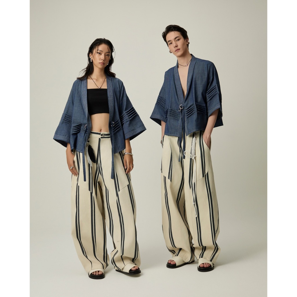 HYMAISON | Kimono Xếp Ly x Quần Kuma | Shopee Việt Nam