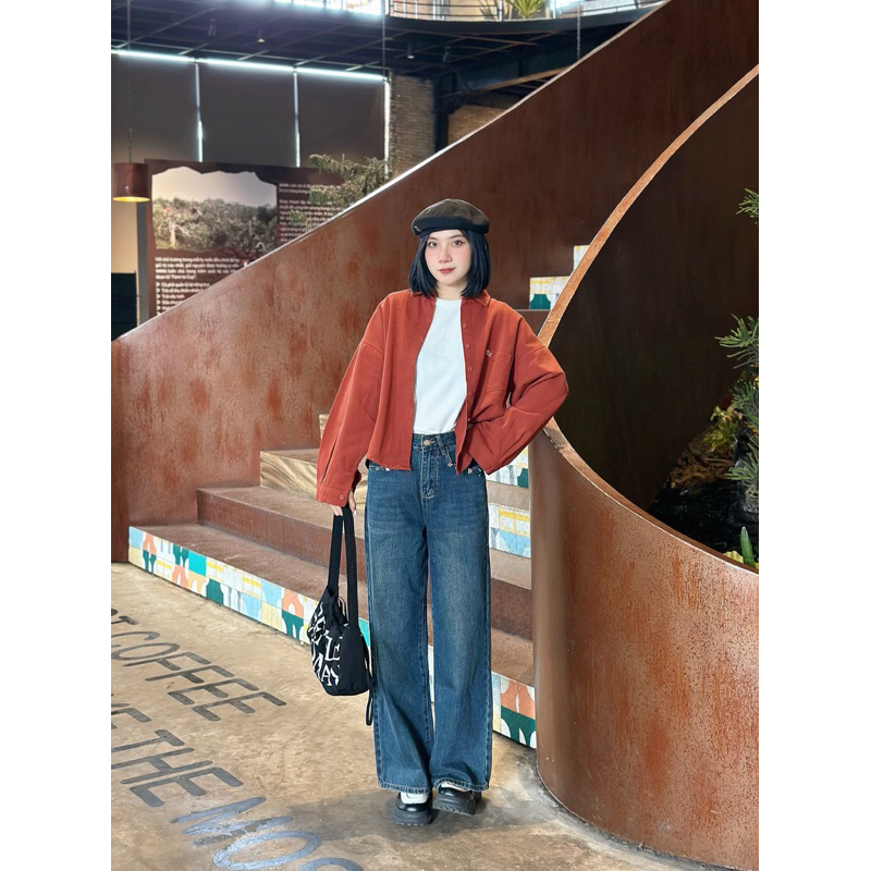 B0072 - Sơmi kaki form lửng - B0072 | Shopee Việt Nam