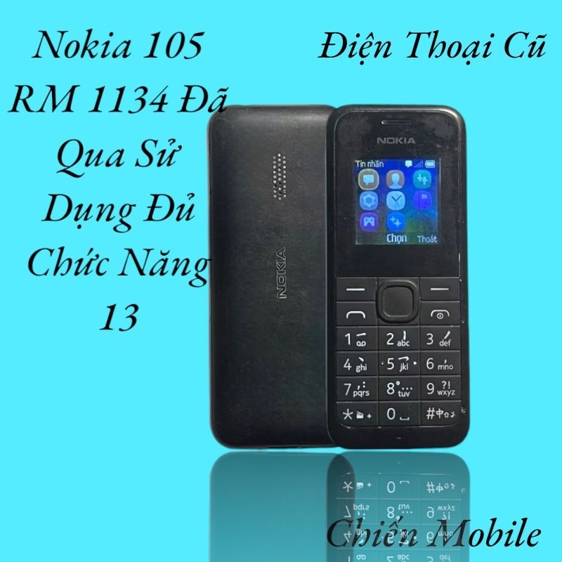 Nokia 105 RM 1134 Đã Qua Sử Dụng Đủ Chức Năng 13 | Shopee Việt Nam
