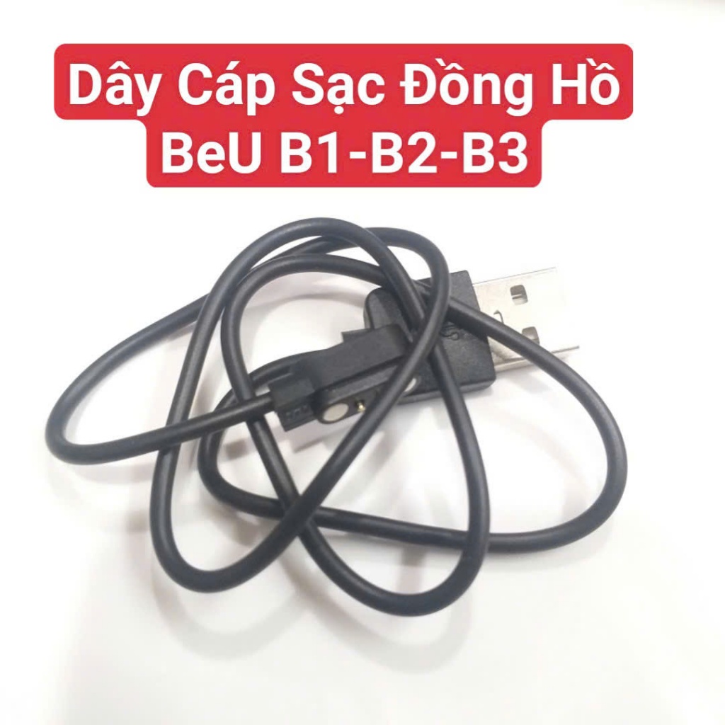 Dây Cáp Sạc Đồng Hồ Thông Minh BeU B1 - B2- B3 Giá Rẻ Chất Lượng Tốt ...