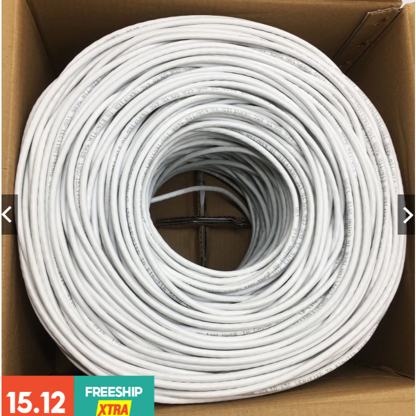 Dây Mạng Cat6 chất lượng 5M,10M, 20M,30M,35M,40M,45M,50M đã bấm sẵn 2 đầu ( Giá 1m ) | Shopee ...