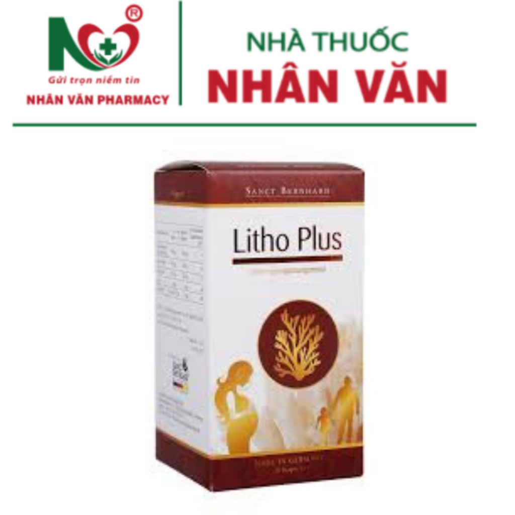Viên Canxi Litho Plus -Giải Pháp Bổ Sung Canxi Chất Lượng,Bổ Sung Tinh ...