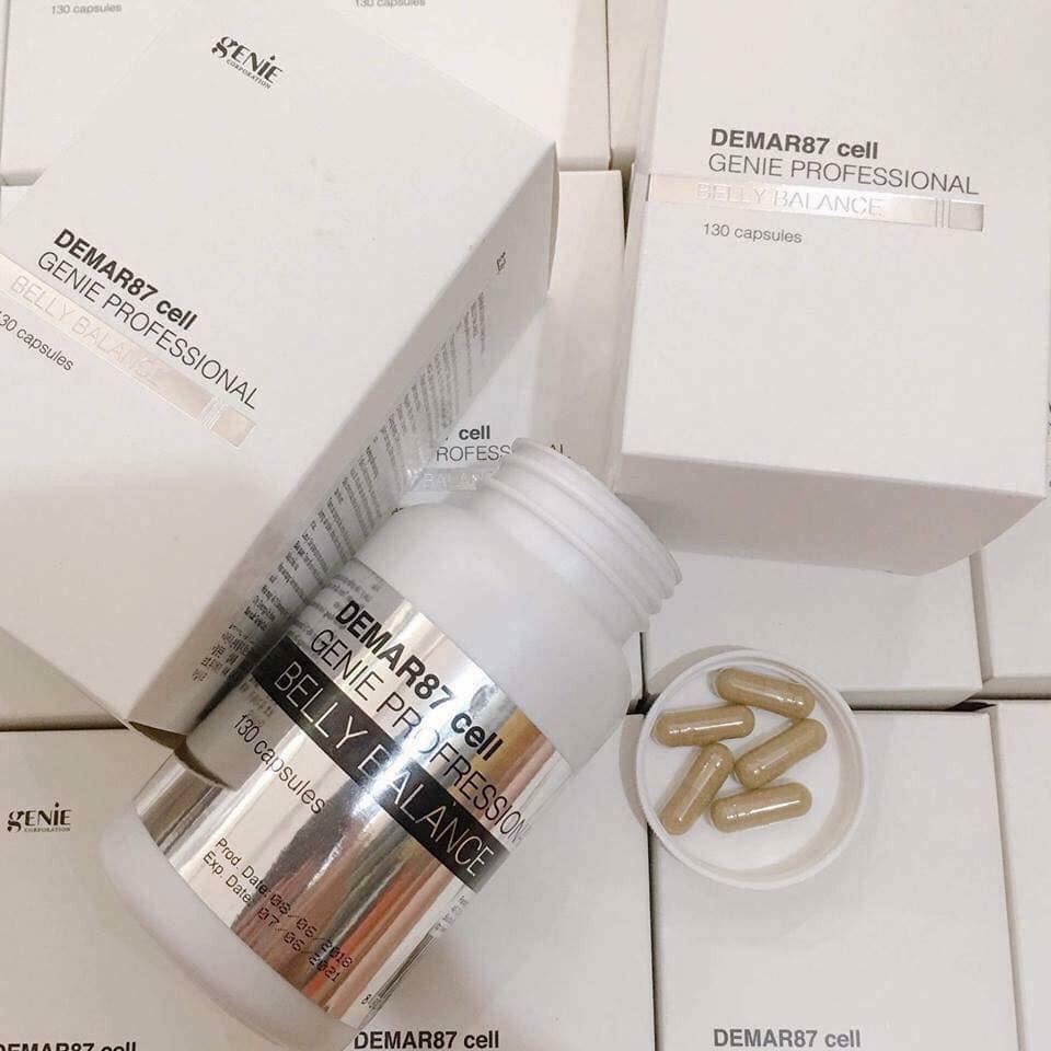 Viên Uống Tan Mỡ Bụng Genie Demar87 (2.6g x 130 Viên) | Shopee Việt Nam