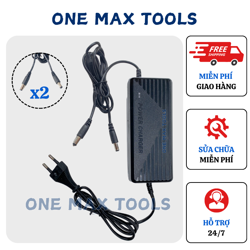 Sạc, sạc adapter 21v, sạc 21v 3a có quạt tản nhiệt, sạc nhanh adapter ...