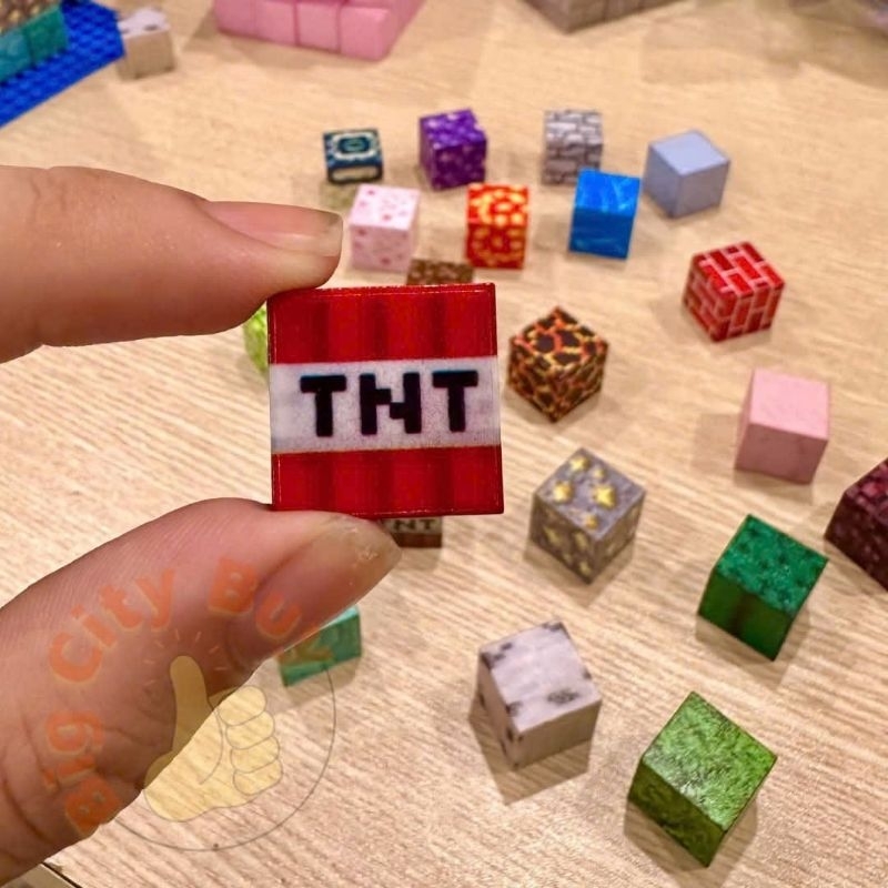 Mô Hình Lắp Ráp Minecraft Từ Các Khối Nam Châm Block Minecraft Nam Châm ...