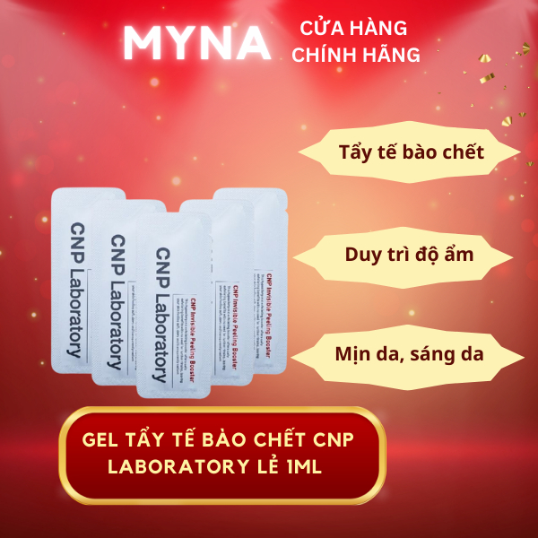 [Lẻ 1 ml] Gel tẩy tế bào chết thế hệ mới với PHA cải thiện da CNP Laboratory Invisible Peeling ...