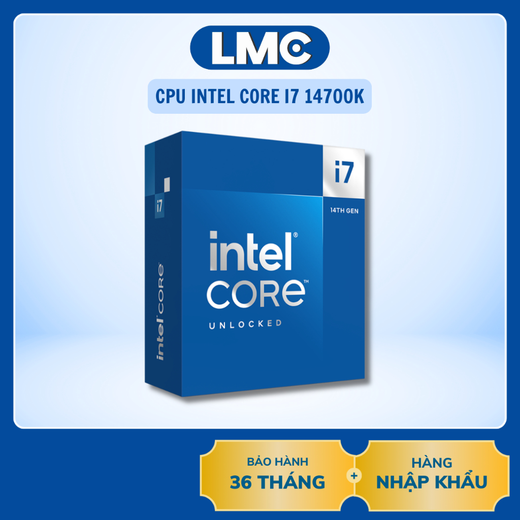 CPU Intel Core i7 14700K - 20 Core - 28 Thread - Turbo 5.6Ghz - Cache ...