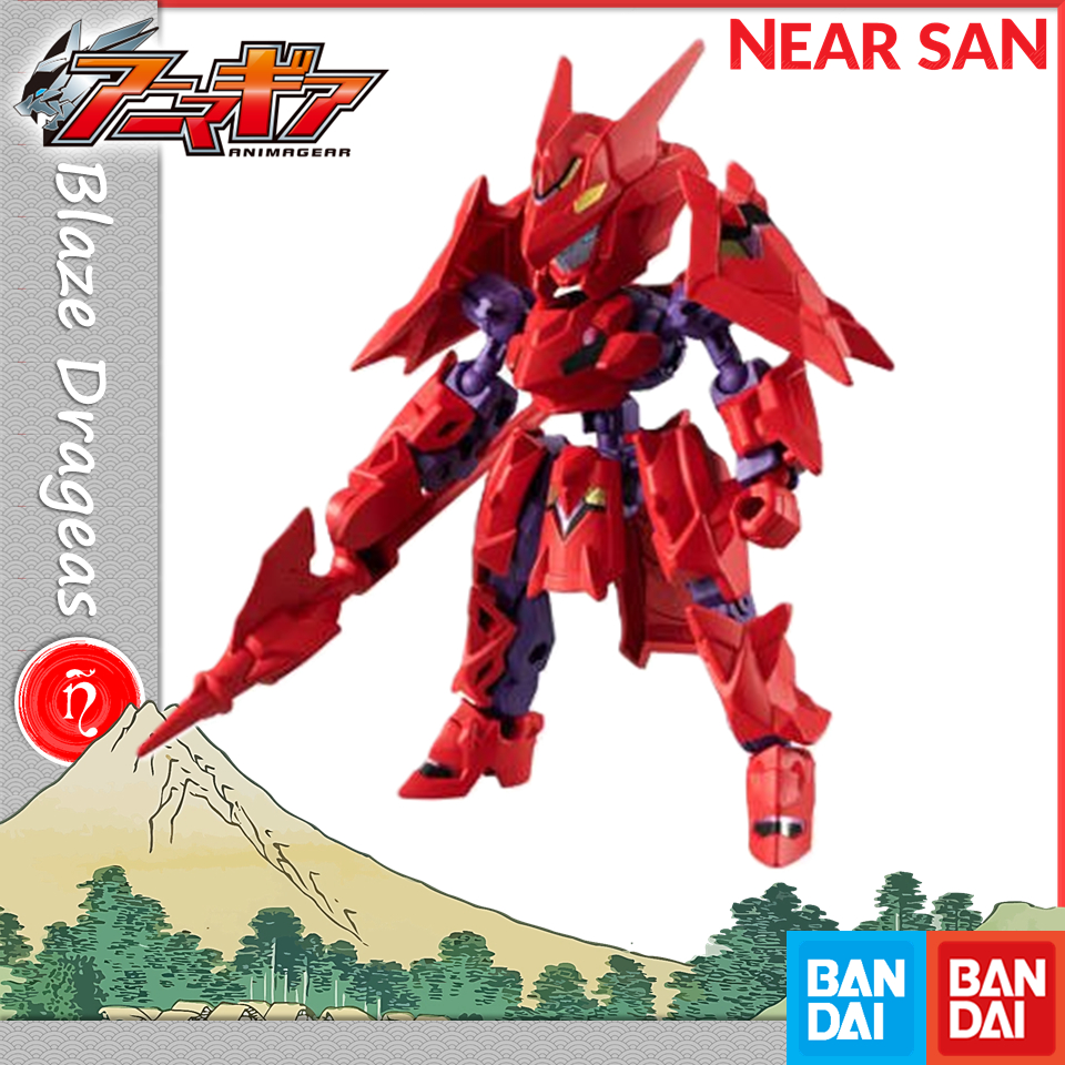 blaze drageas animagear 3 mô hình bandai khớp động | Shopee Việt Nam