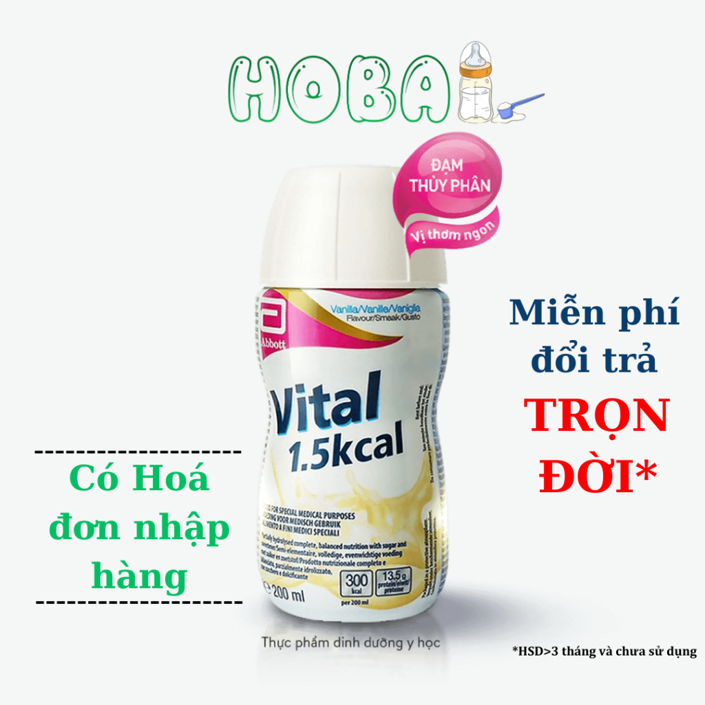 Sữa Ensure Vital Abbott 1,5kcal/1ml - Đạm thủy phân dễ hấp thu - Hàng ...
