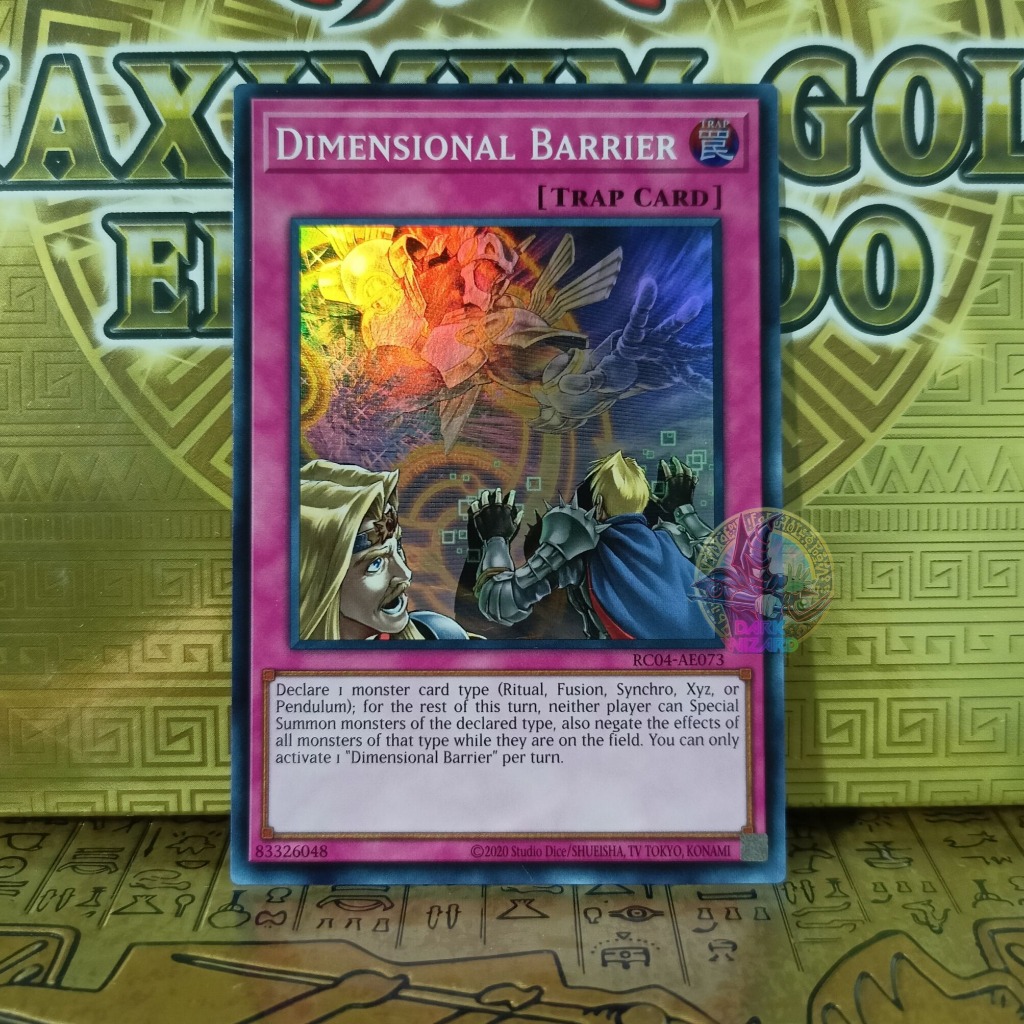 Dimensional Barrier – RC04-AE073 – Super Rare [Thẻ bài Yugioh] | Shopee Việt Nam