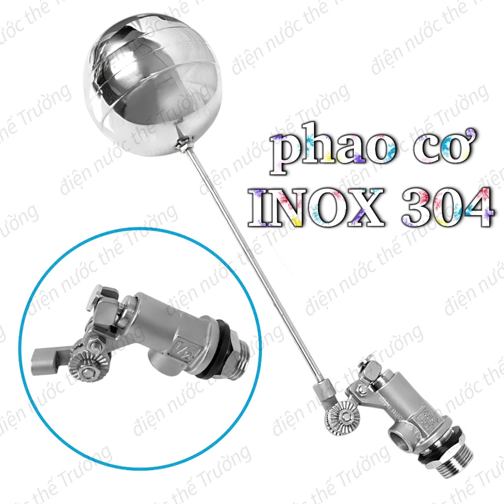 Phao cơ Inox SUS 304 phi 21 phi 27 | Shopee Việt Nam