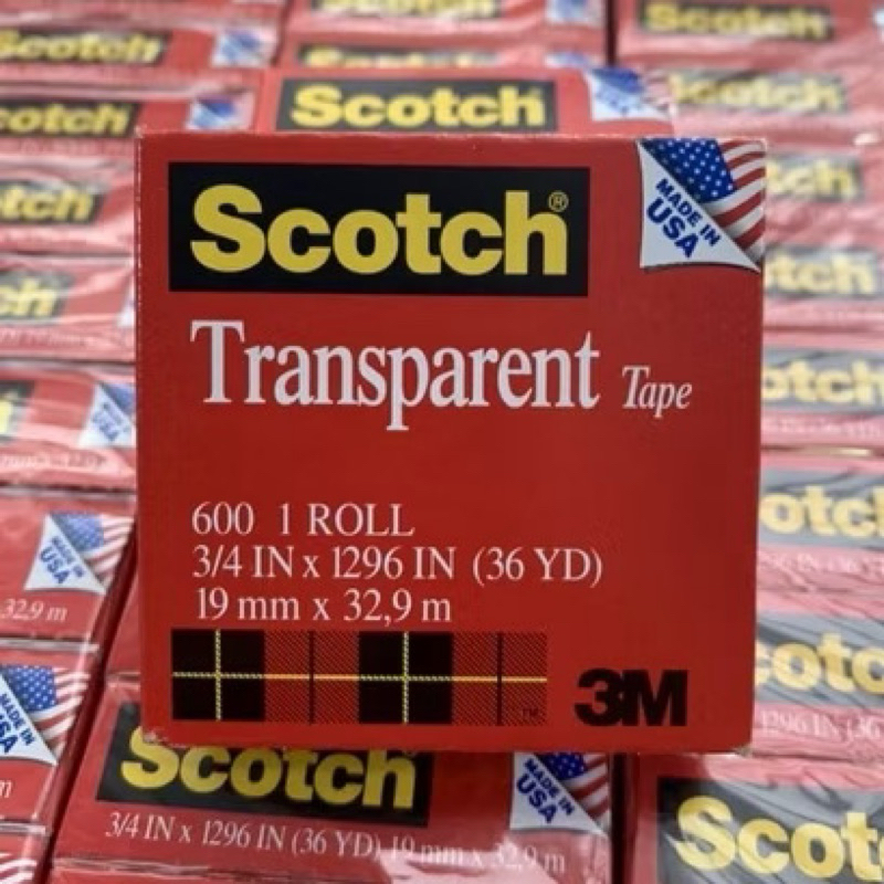 Băng keo 3M 1 mặt 600 Transparent | Shopee Việt Nam