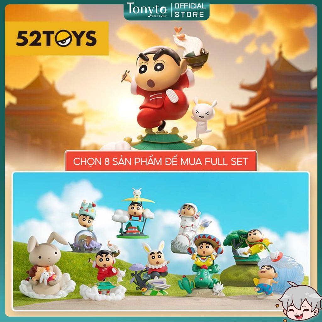 Mô Hình Blind Box Shin Chan Series Classic Scenes Chính Hãng 52 Toys ...