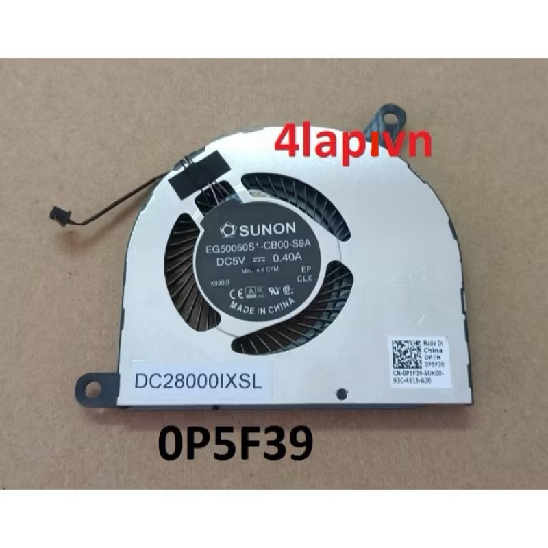 Thay Quạt tản nhiệt - Fan CPU laptop Dell Latitude 5480 5490 E5480 ...