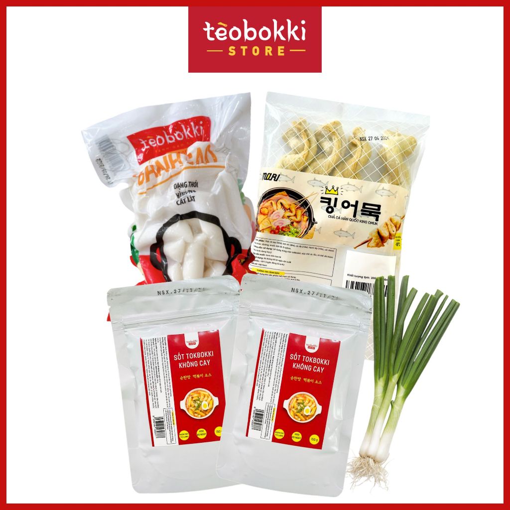 Combo nấu tokbokki không cay | Shopee Việt Nam