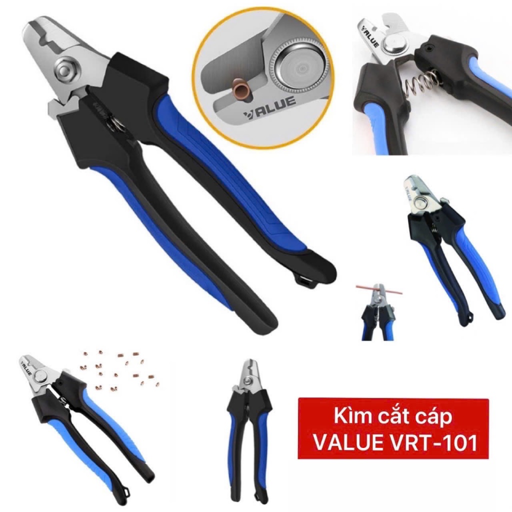 Kìm cắt cáp tủ lạnh - điều hòa Value VRT101 | Shopee Việt Nam