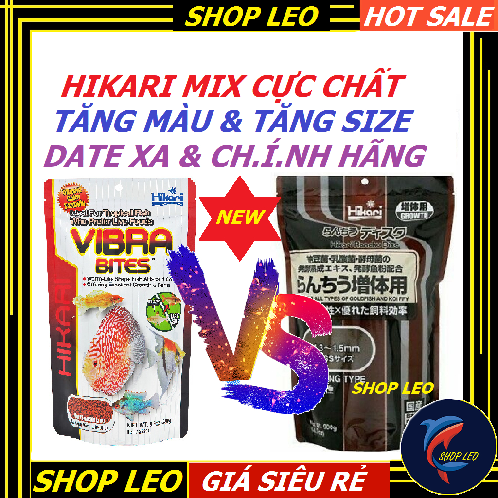 Cám Hikari mix PRO-Thức ăn Hikari Mix Pro giúp tăng màu và tăng size,hỗ ...