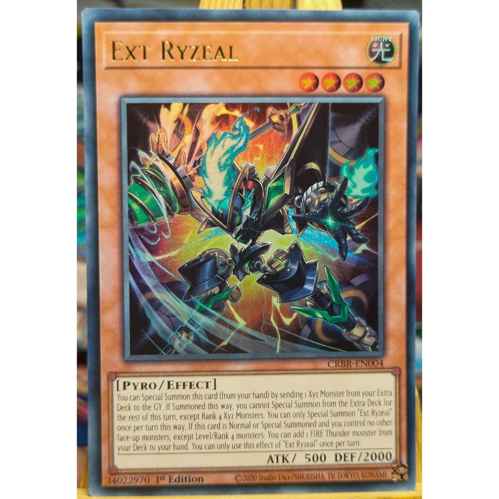 [KW2 Yugioh] [EN-UK] Thẻ bài Ext Ryzeal - CRBR-EN004 - Ultra Rare 1st ...
