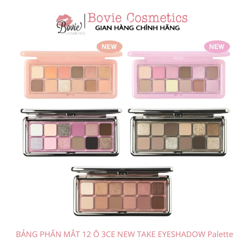 BẢNG PHẤN MẮT 12 Ô 3CE NEW TAKE EYESHADOW Palette | Shopee Việt Nam