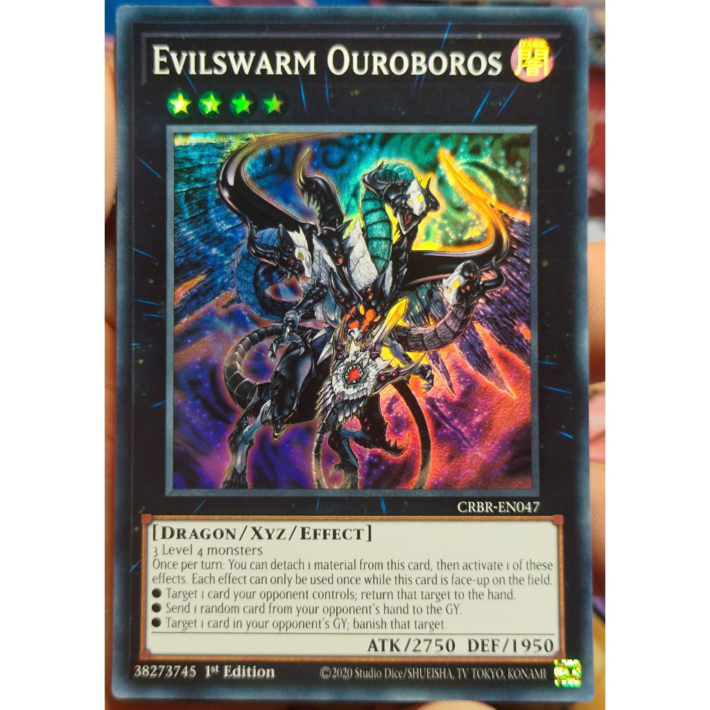 [KW2 Yugioh] [EN-UK] Thẻ bài Evilswarm Ouroboros - CRBR-EN047 - Super ...