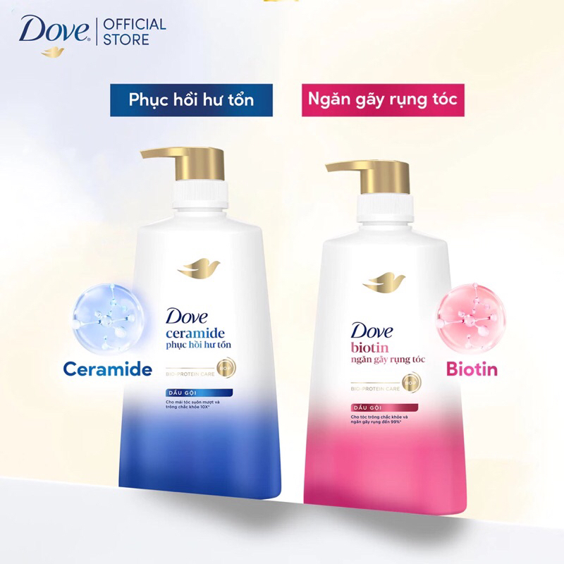 Dầu xả Dove 610g/gội 640g/880g | Shopee Việt Nam