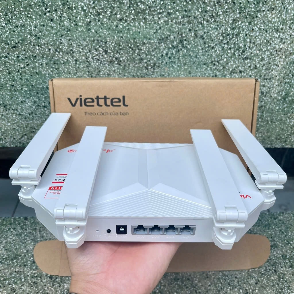 Mesh Viettel Wifi 6 HV3601P hàng 100% có vỏ hộp đã unlock chạy tất cả ...