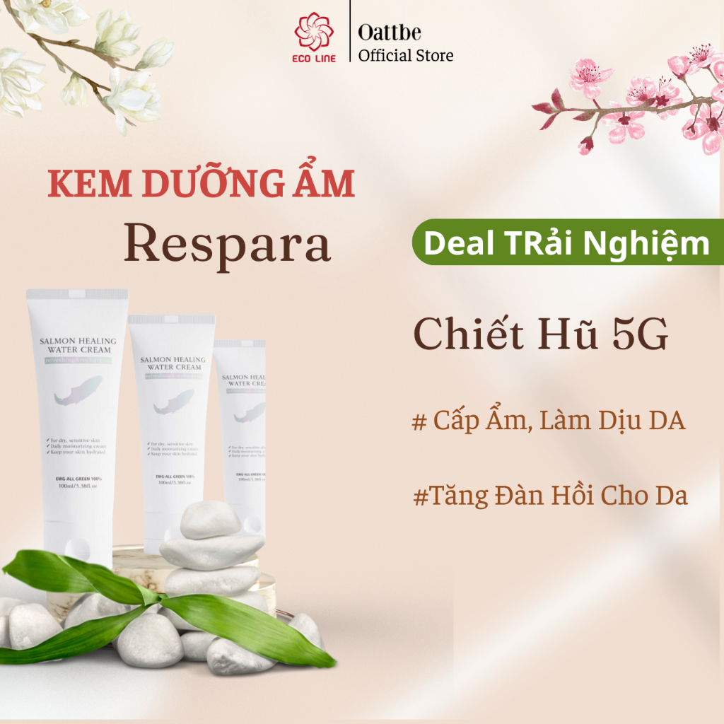 Kem Dưỡng Ẩm Làm Dịu Da Tăng Cường Độ Đàn Hồi Cho Da Respara Salmon ...