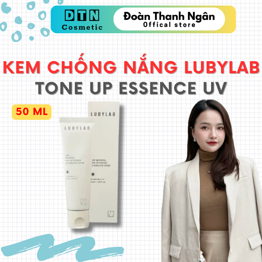 [ CHÍNH HÃNG ] Kem Chống Nắng LUBYLAB Tone Up Essence UV (Tuýp 50ml ...